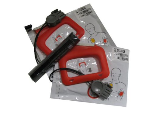 Physio-Control Charge-Pak Charging Stick and Set of Electrodes