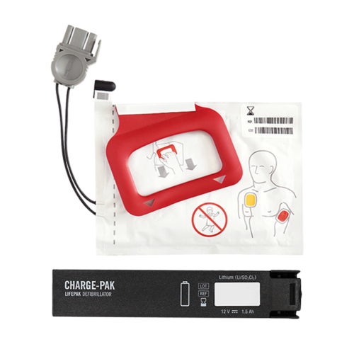 Physio-Control CHARGE-PAK Charging stick and one set of Quickpak electrodes
