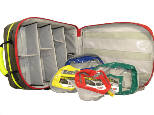 PAX Feldberg all-in-one backpack for AED and first aid kit